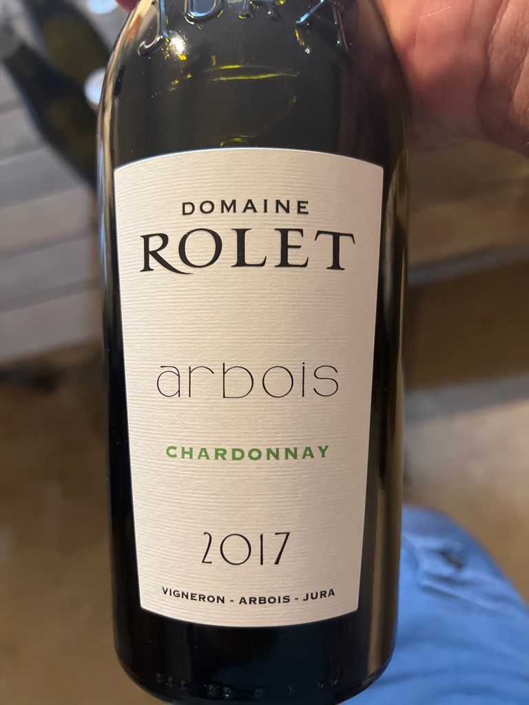 2017 Domaine Rolet Chardonnay Arbois, France, Jura, Arbois - CellarTracker
