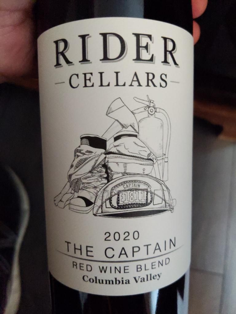 2020 Rider Cellars The Captain Red Wine Blend Columbia Valley, USA ...