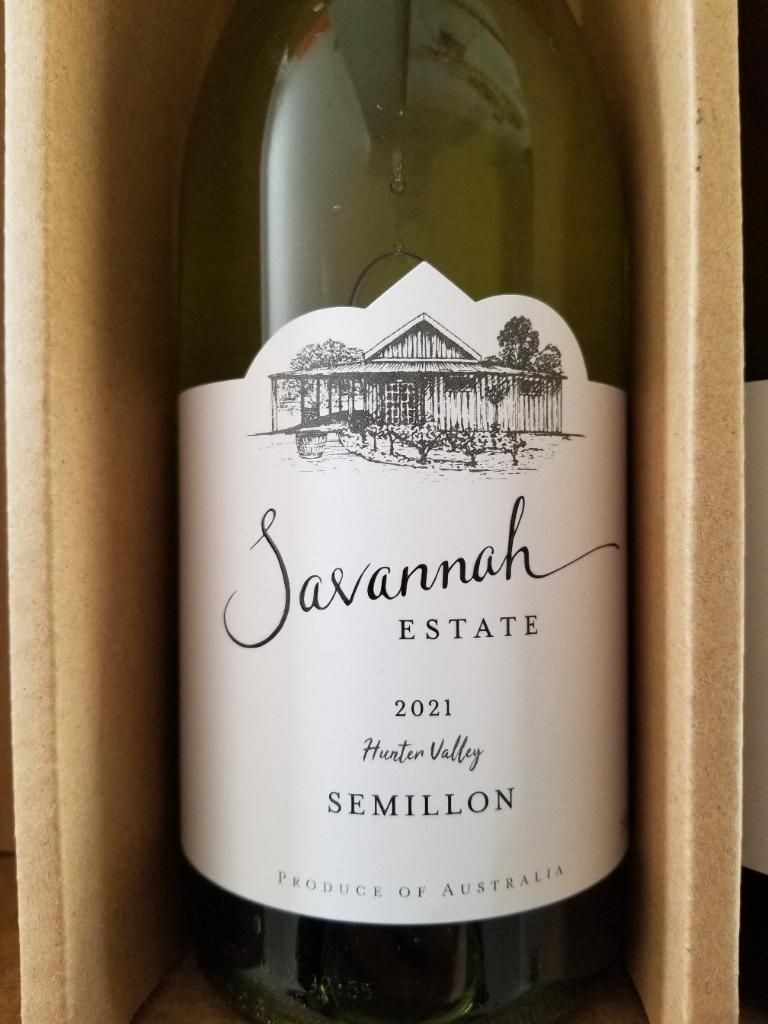 2022 Savannah Estate Sémillon, Australia, New South Wales - CellarTracker