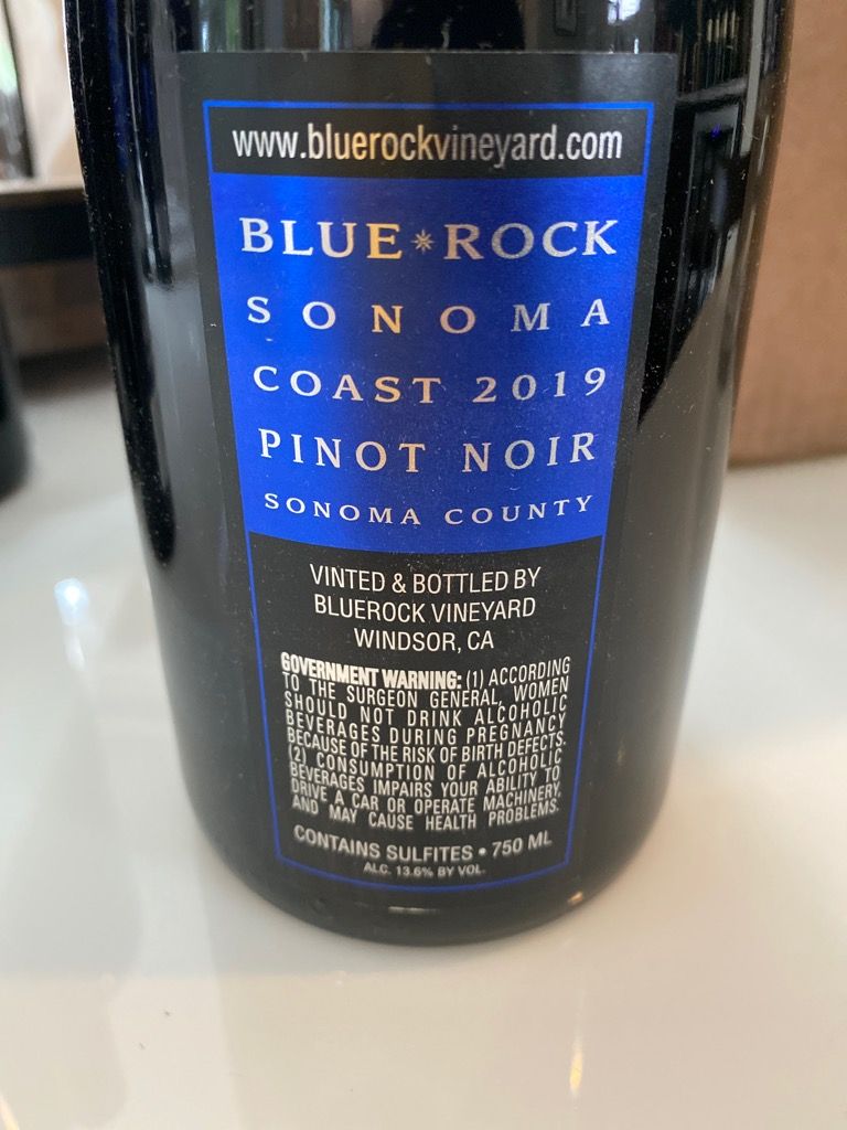 2021 Blue Rock Wines Pinot Noir Vineyard Series Rosé, Australia, South ...