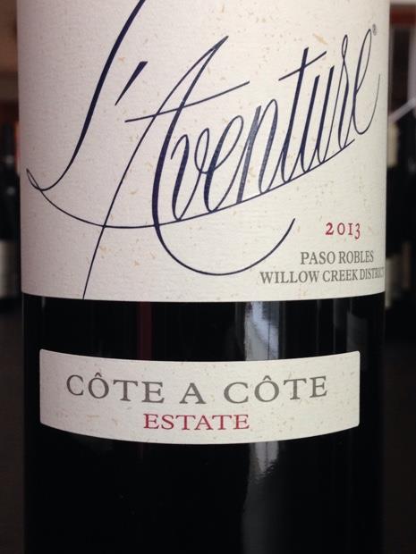 2013 L'Aventure Côte-à-Côte Estate, USA, California, Central Coast ...
