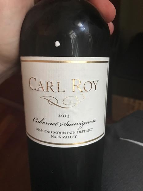 2012 Carl Roy Cabernet Sauvignon, USA, California, Napa Valley, Howell ...