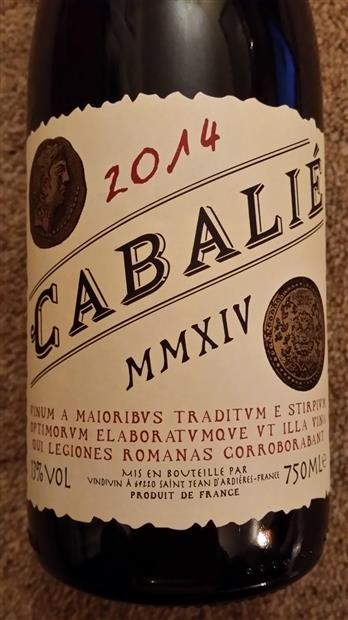 2016 Cabalie Grenache - CellarTracker