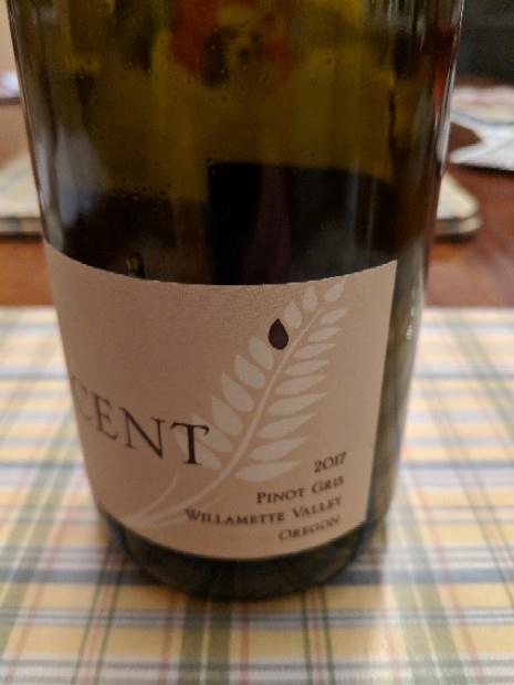 2017 Vincent Pinot Gris Noir, USA, Oregon, Willamette Valley ...