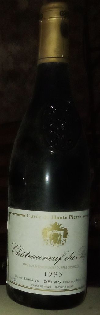 1993 Delas Frères Châteauneuf-du-Pape Haute Pierre, France, Rhône ...