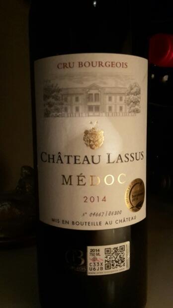 2014 Château Lassus, France, Bordeaux, Médoc - CellarTracker