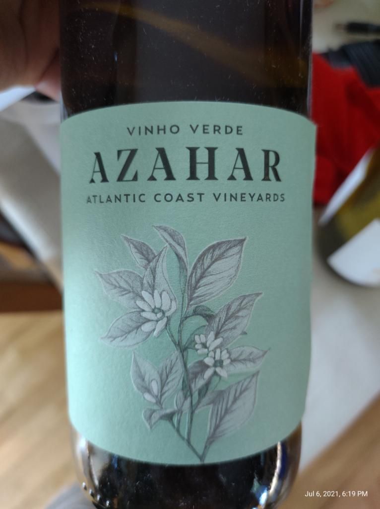 2024 Azahar Vinho Verde Escolha, Portugal, Minho, Vinho Verde ...