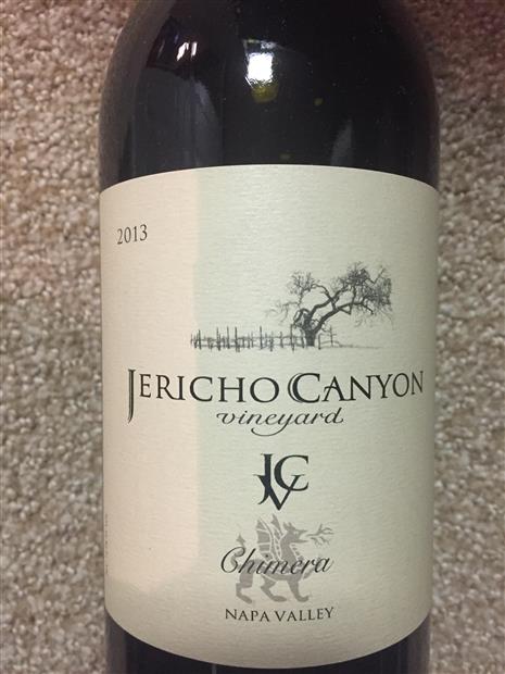 2013 Jericho Canyon Vineyard Chimera, USA, California, Napa Valley ...