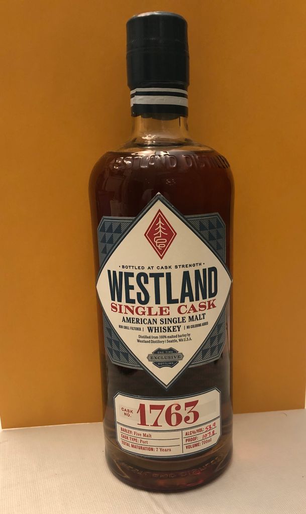 NV Westland Distillery American Single Malt Whiskey Single Cask No ...