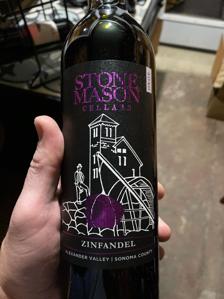 2019 Stonemason Cellars Zinfandel, USA, California, Sonoma County ...