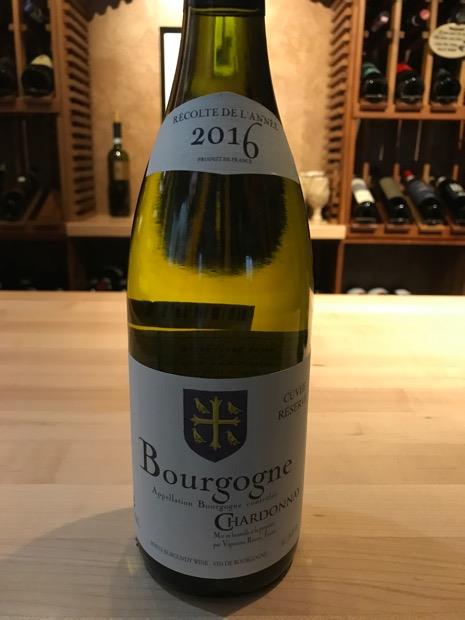 2016 Recolte de L'Annee Bourgogne Blanc Cuvée Réserve, France, Burgundy ...