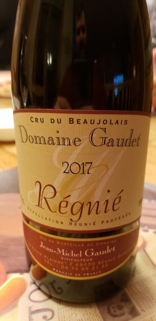 2019 Domaine Jean-Michel Gaudet Régnié, France, Burgundy, Beaujolais ...