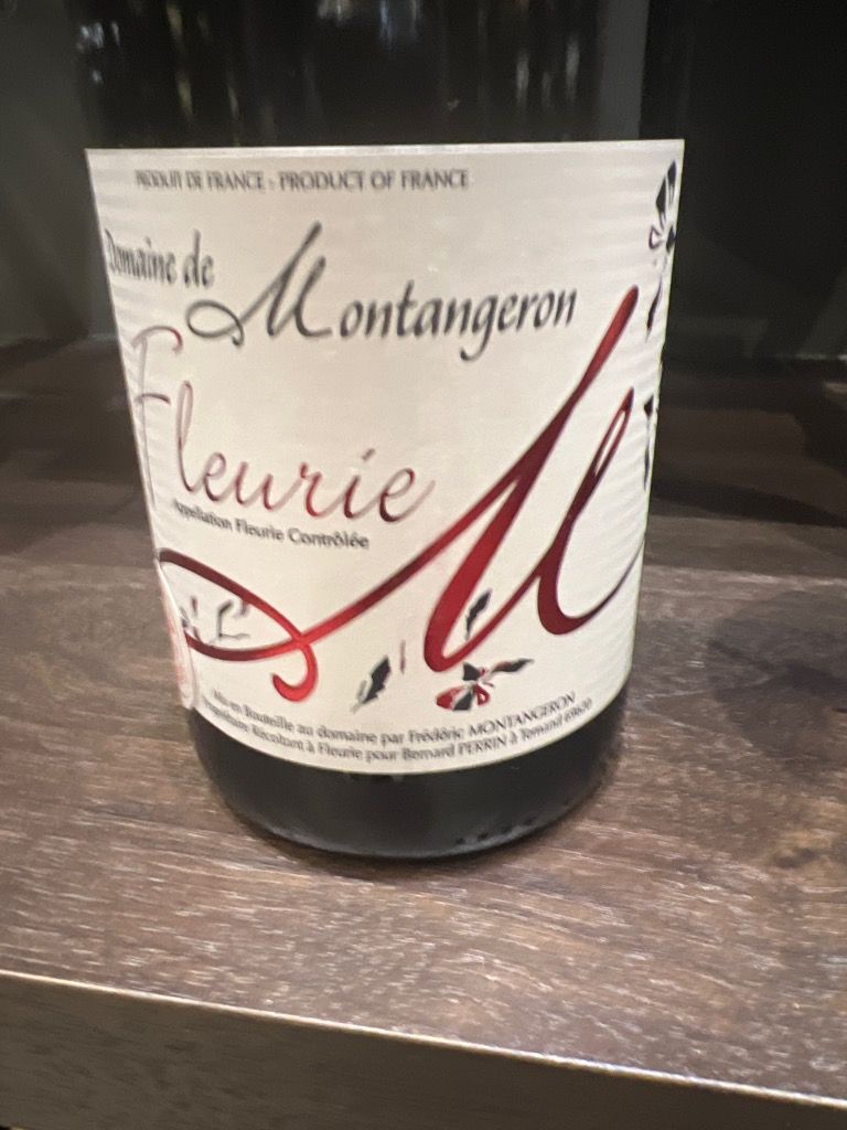 2021 Domaine Montangeron Fleurie, France, Burgundy, Beaujolais, Fleurie ...