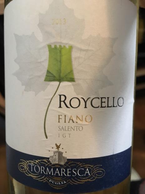 2011 Tormaresca Fiano Roycello Salento IGT, Italy, Puglia, Salento IGT ...