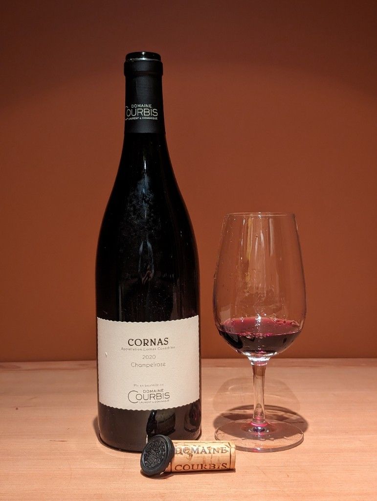 2020 Domaine Courbis Cornas Champelrose, France, Rhône, Northern Rhône ...