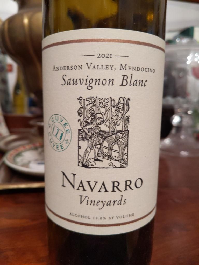 2021 Navarro Vineyards Sauvignon Blanc Cuvée 128, USA, California ...