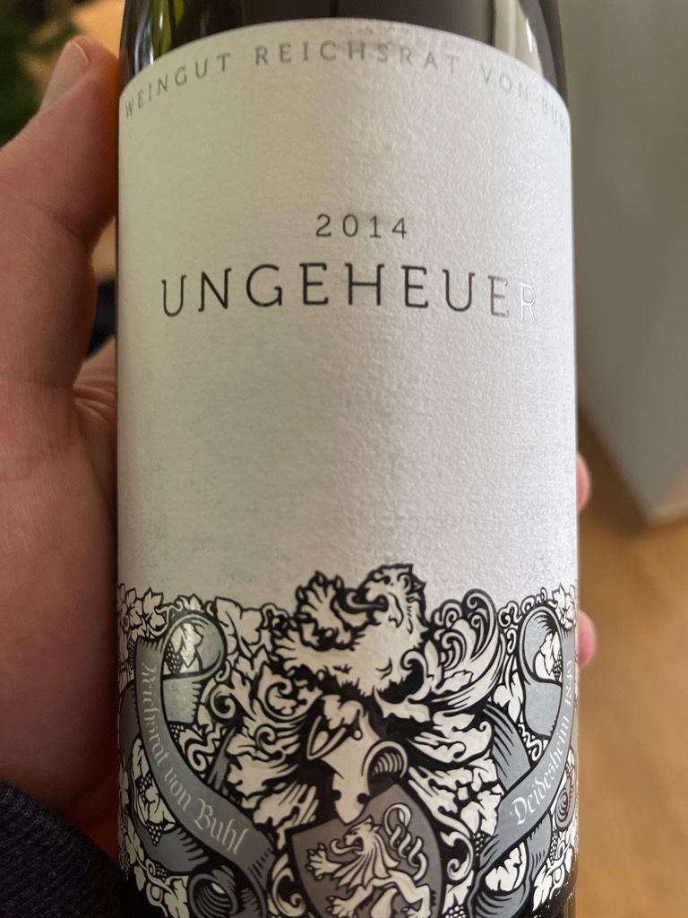 2014 Reichsrat Von Buhl Forster Ungeheuer Riesling Auslese, Germany, Pfalz - CellarTracker