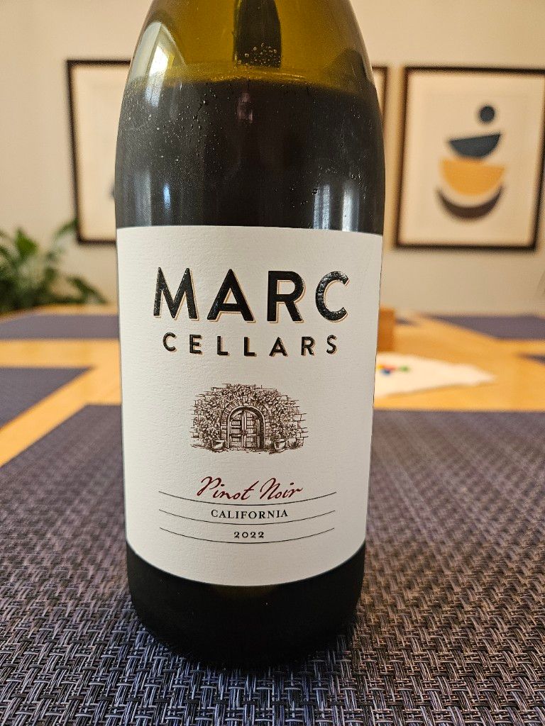 2020 Marc Cellars Pinot Noir, USA, California - CellarTracker