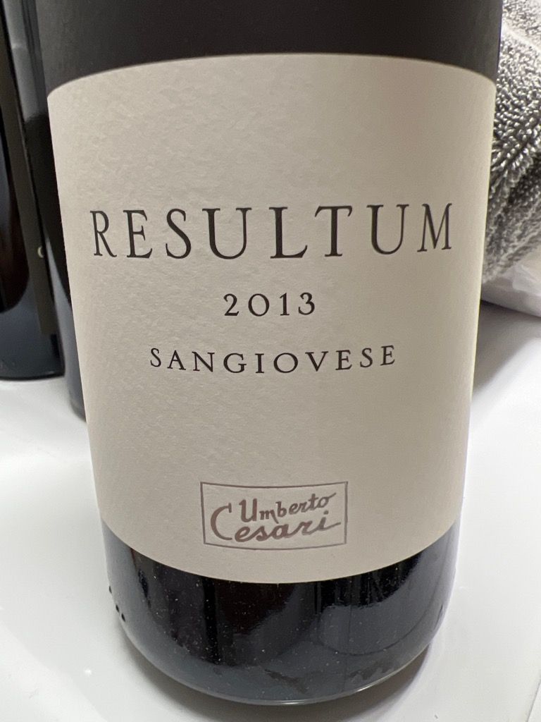 2014 Umberto Cesari Sangiovese Resultum, Italy, Emilia-Romagna ...