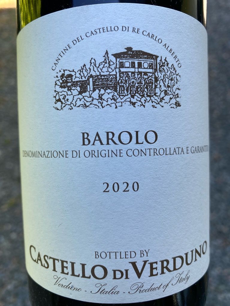 2020 Castello di Verduno Barolo Riserva Monvigliero, Italy, Piedmont ...