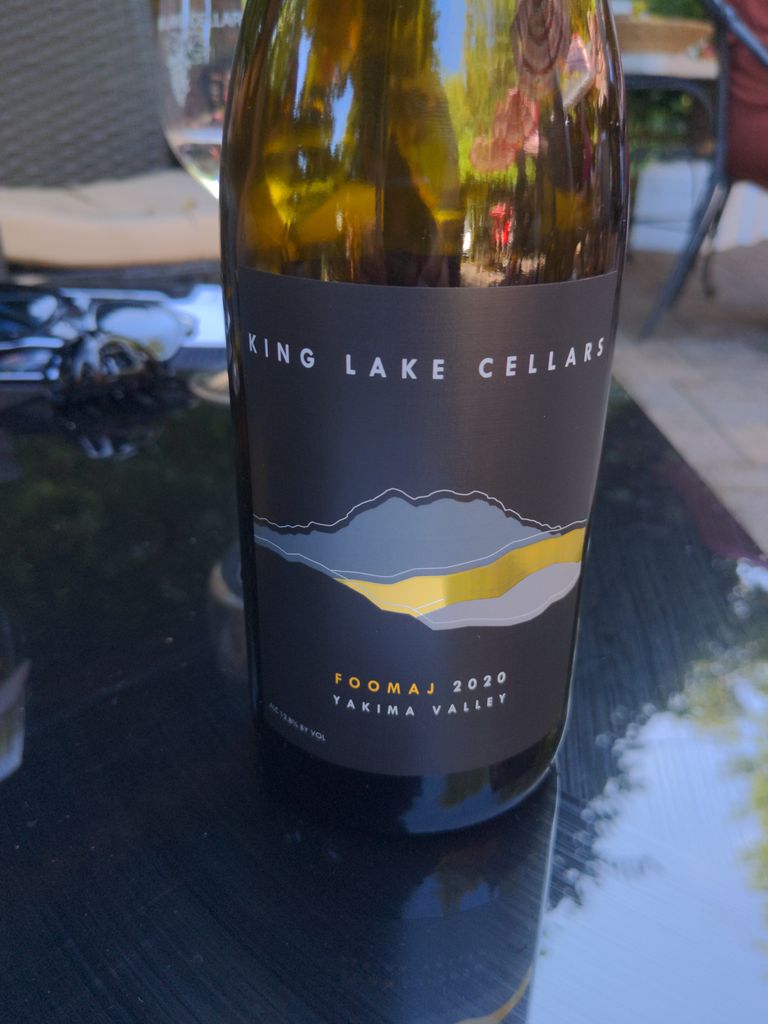 2020 King Lake Cellars FooMaj, USA, Washington, Columbia Valley, Yakima ...