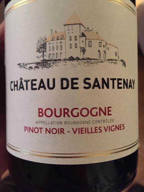 2014 Château de Santenay Bourgogne Vieilles Vignes, France, Burgundy ...