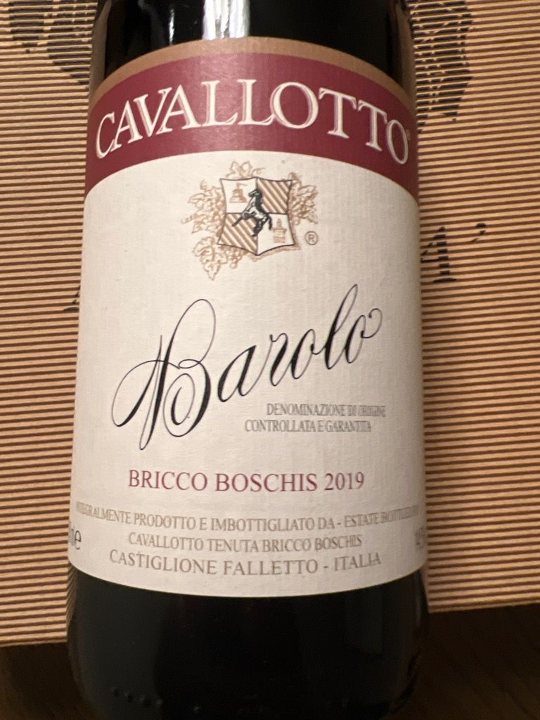 2019 Cavallotto Barolo Bricco Boschis, Italy, Piedmont, Langhe, Barolo ...