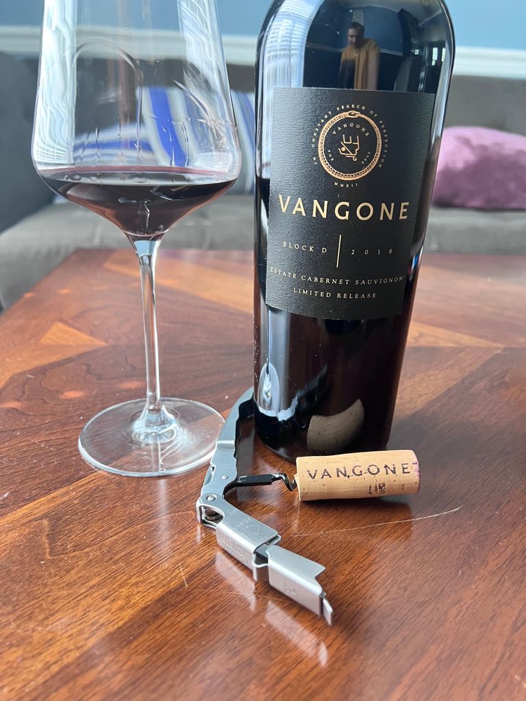 2022 Vangone Cabernet Sauvignon Estate Block D, USA, California, Napa ...