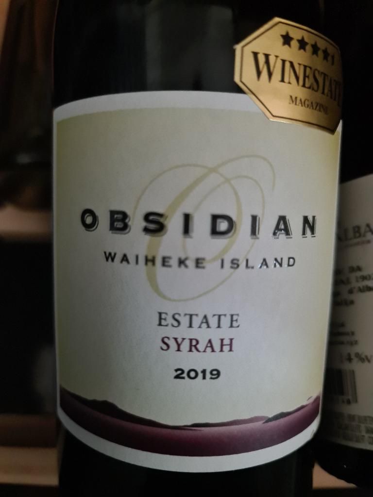 2018 Obsidian Syrah Estate, New Zealand, North Island, Auckland ...