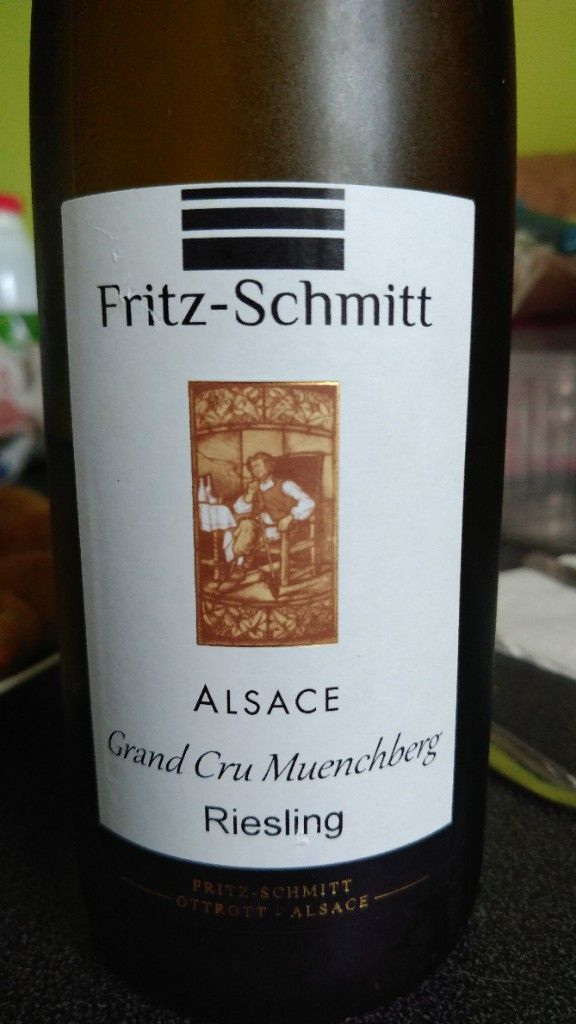 2017 Fritz-Schmitt Riesling Grand Cru Muenchberg, France, Alsace ...