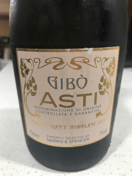 NV gibo Asti Spumante, Italy, Piedmont, Asti, Asti Spumante - CellarTracker