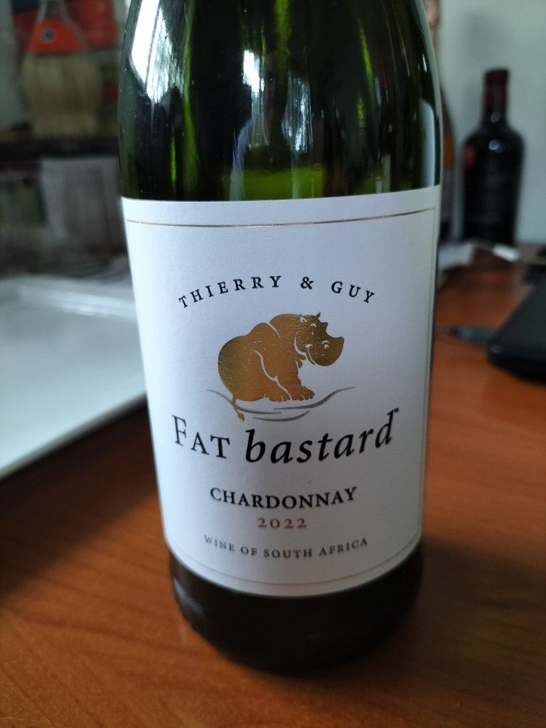 2022 Thierry and Guy Chardonnay Fat Bastard Robertson, South Africa ...