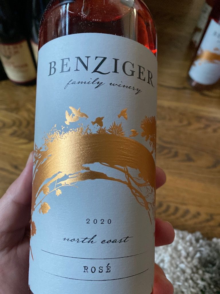 2020 Benziger Family Winery Rosé, USA, California, North Coast ...