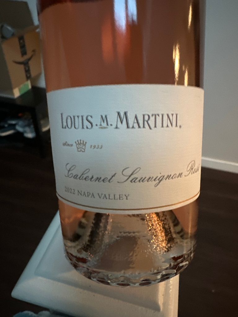 2022 Louis M. Martini Cabernet Sauvignon Rosé Napa Valley, USA ...