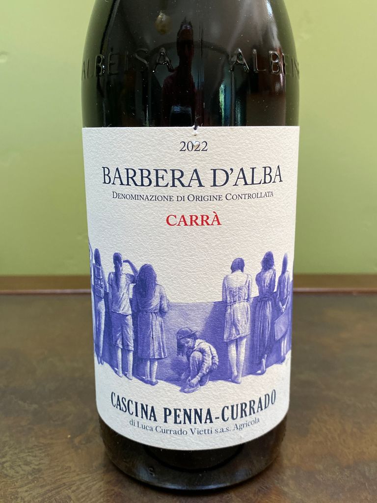 2022 Cascina Penna-Currado Barbera d'Alba Carra, Italy, Piedmont, Alba ...