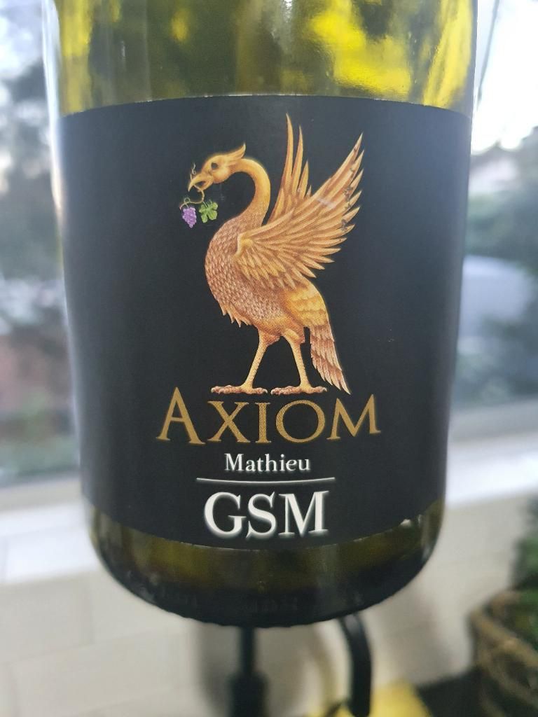 2013 Axiom Wines Mathieu GSM, Australia, South Australia, Fleurieu ...
