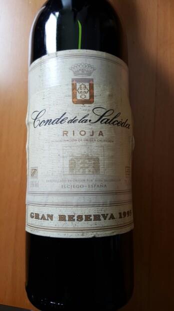2010 Viña Salceda Rioja Conde de la Salceda Gran Reserva, Spain, La ...