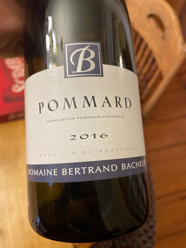 2019 Domaine Bertrand Bachelet Pommard, France, Burgundy, Côte de ...