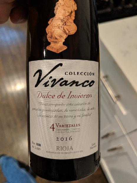2016 Dinastía Vivanco Rioja Colección Vivanco 4 Varietales Dulce de ...