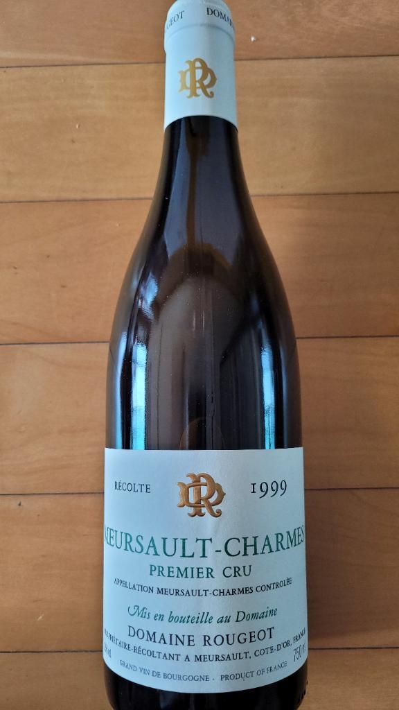 1999 Domaine Rougeot Meursault 1er Cru Charmes, France, Burgundy, Côte ...