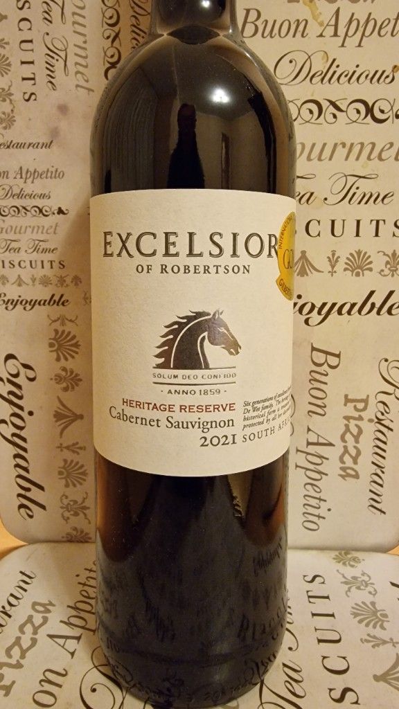 2021 Excelsior Cabernet Sauvignon, South Africa, Breede River Valley ...