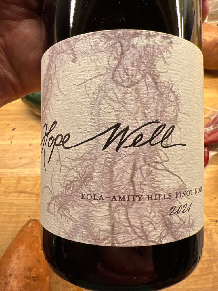 2021 Hope Well Pinot Noir, USA, Oregon, Willamette Valley, Eola - Amity ...