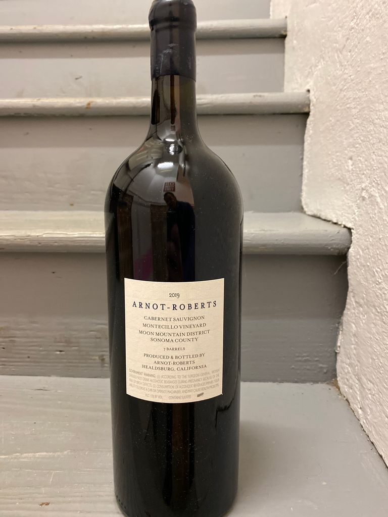 2019 Arnot-Roberts Cabernet Sauvignon Montecillo Vineyard, USA ...