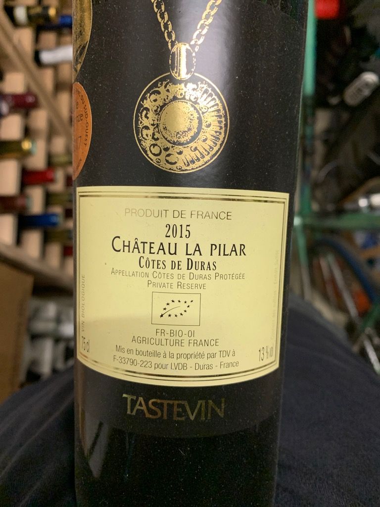 2015 Château La Pilar Côtes-de-Duras La Réserve, France, Southwest ...