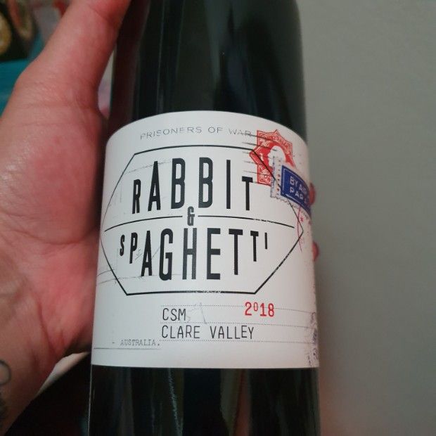 2018 Adam Barton Rabbit & Spaghetti Cabernet Shiraz Malbec, Australia ...