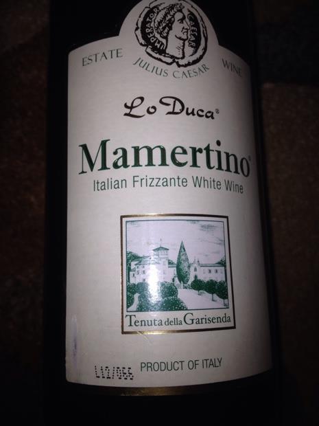 2012 Lo Duca Mamertino, Italy, Sicily, Mamertino - CellarTracker