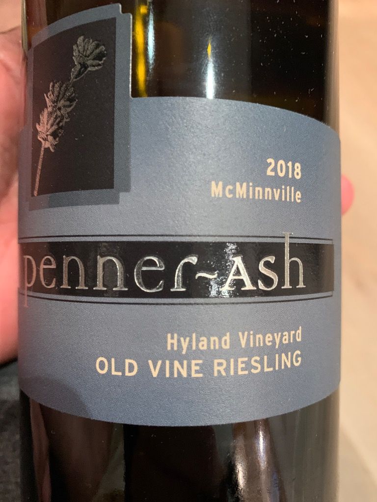 2018 Penner-Ash Riesling Old Vine Riesling Hyland Vineyard, USA, Oregon ...