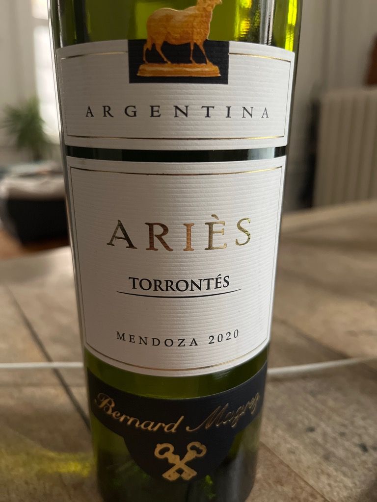 2021 Bernard Magrez Torrontés Aries, Argentina, Mendoza, San Rafael ...