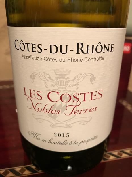 2017 Les Vignerons de Laudun Chusclan Côtes du Rhône Les Costes Nobles ...