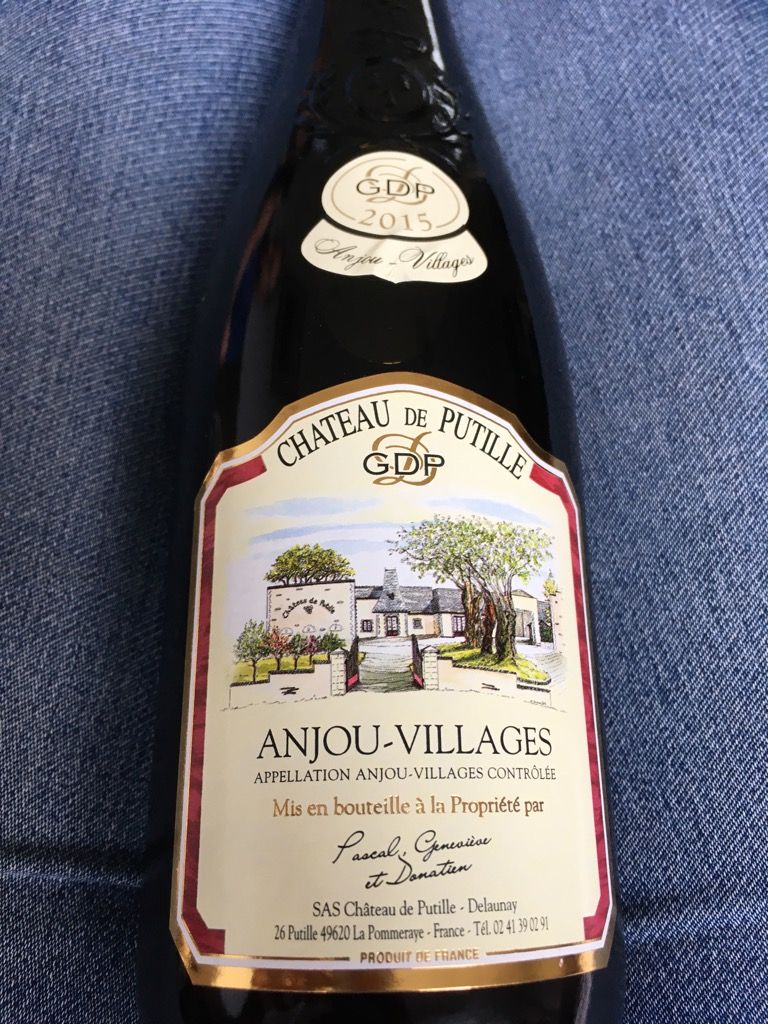 2019 Pascal delaunay Domaine de Putille Anjou-Villages Rouge, France ...
